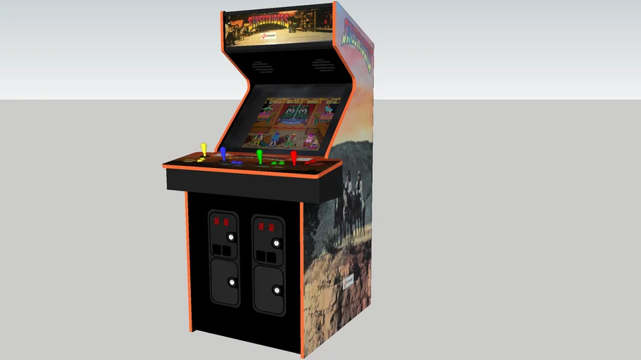 Sunset Riders arcade game REV.2 | 3D Warehouse
