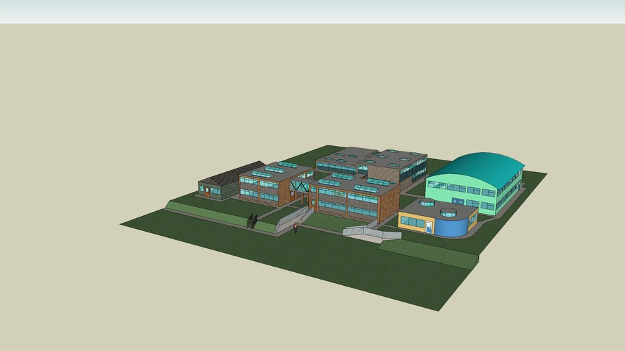 High School Version 2 of 2 | 3D Warehouse