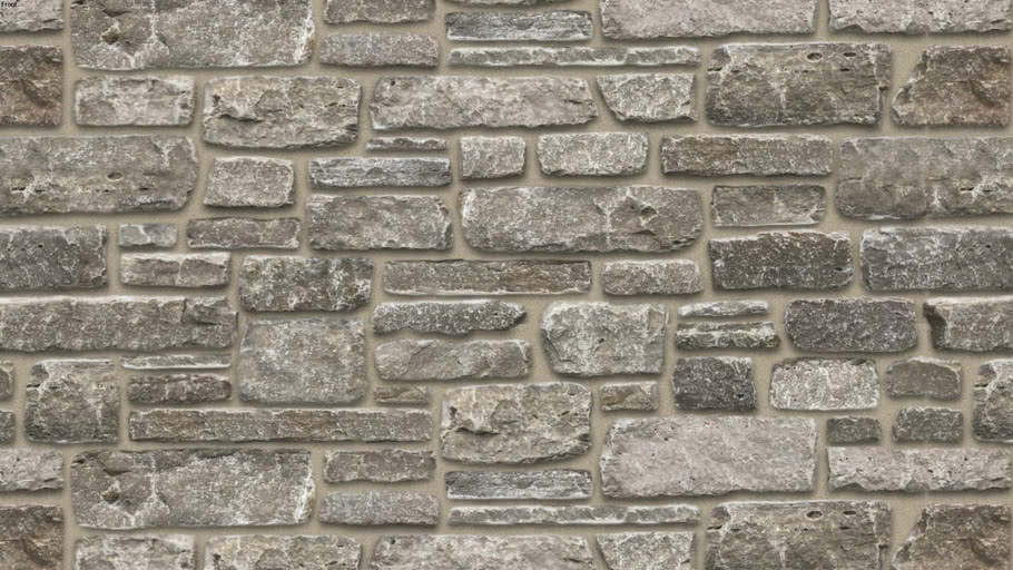 'Oakfield Stonegate -Tumbled' (Medium Buff Joint) Seamless Natural ...