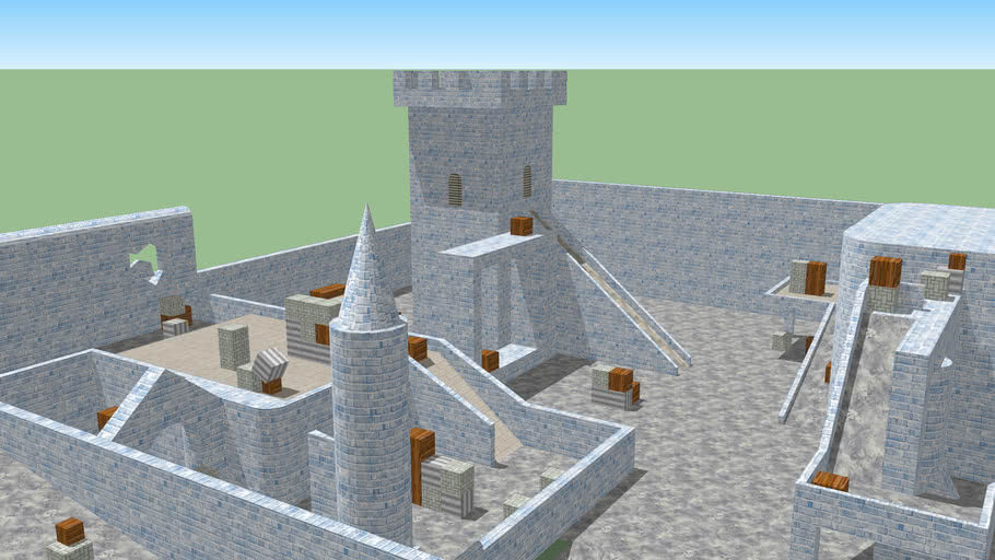 Counter Strike Ice Dust 3D map | 3D Warehouse