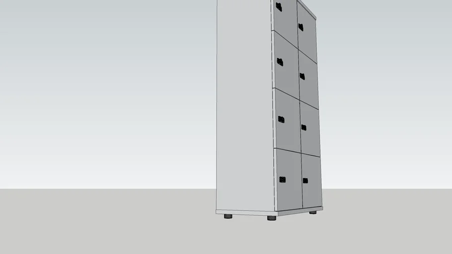 Locker LC-8 | 3D Warehouse
