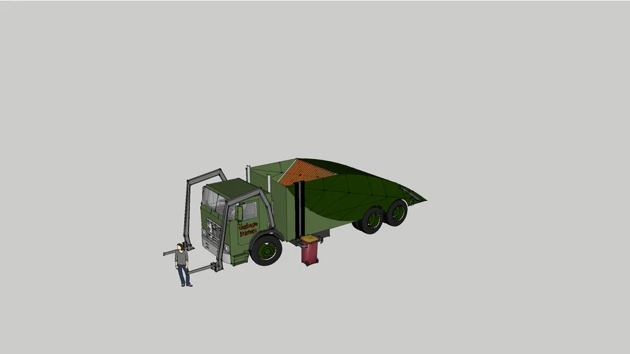 Garbage Truck Version 2 | 3D Warehouse