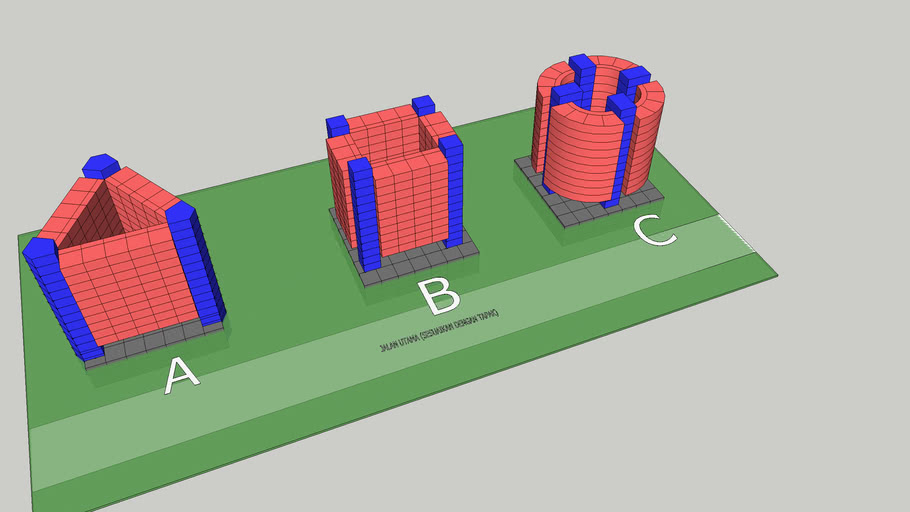 gedung | 3D Warehouse
