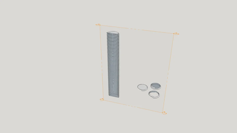 M8 threads for bolts, screws and rods | 3D Warehouse