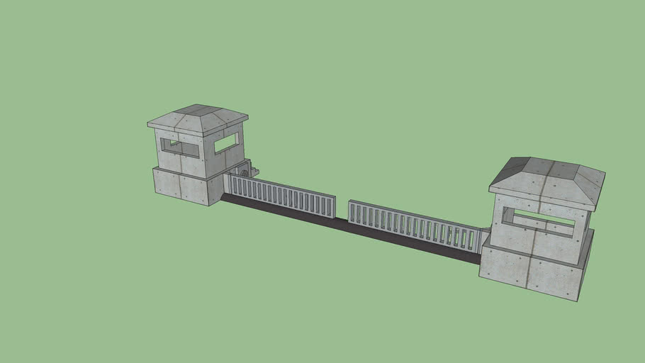 security checkpoint | 3D Warehouse