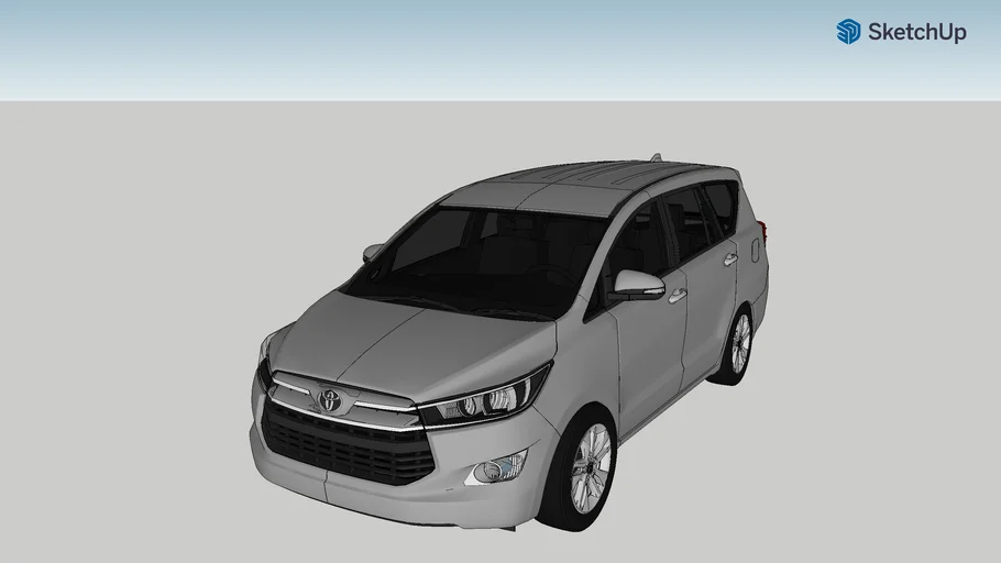 Toyota Innova SRV 2016 | 3D Warehouse