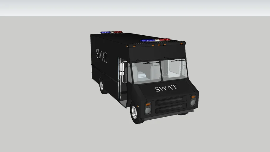 SWAT STEP VAN | 3D Warehouse