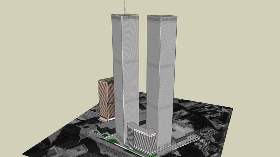 The original World Trade Center | 3D Warehouse