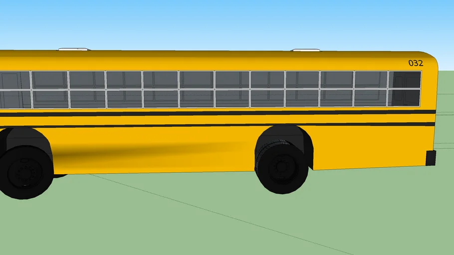 School Bus interior design template | 3D Warehouse