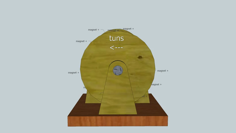 magnet wheel | 3D Warehouse