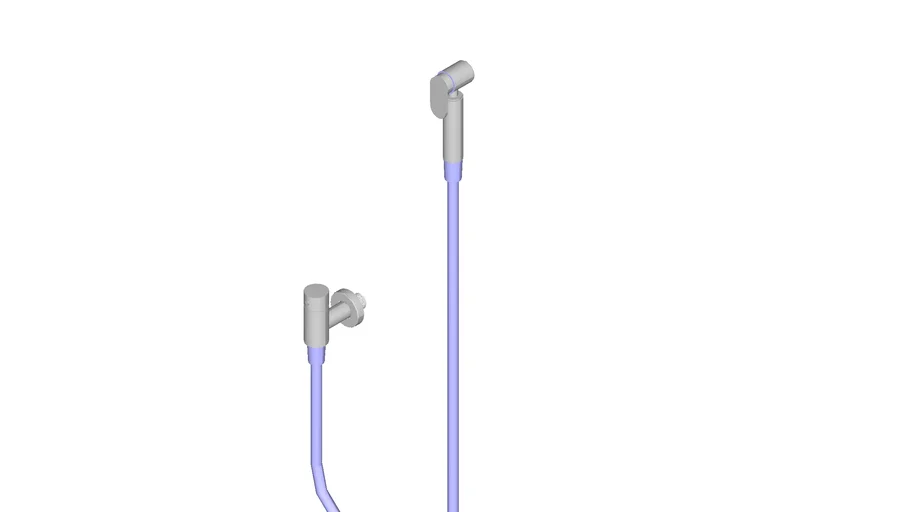 JUSTIME Toilet Shut-Off Sprayer W / 120cm&Valve&Bracket _6796-WS-82CP ...