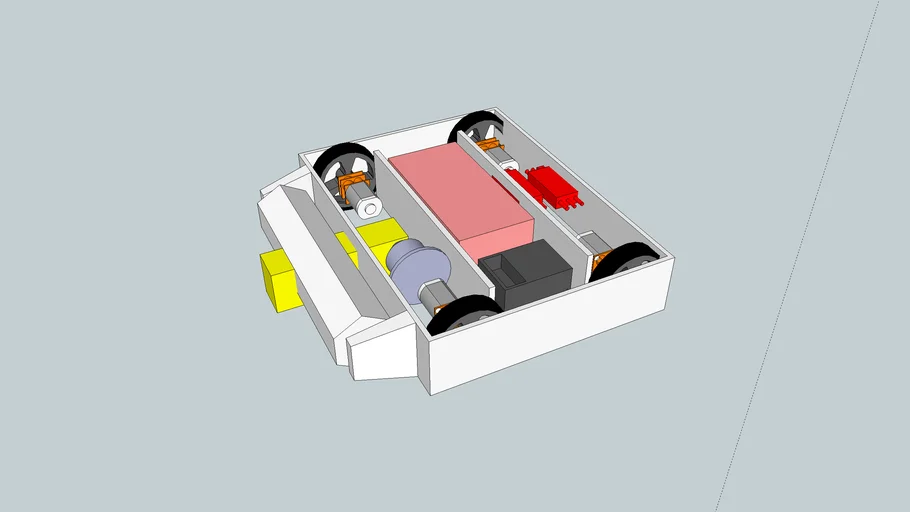 Antweight Drum Spinner | 3D Warehouse