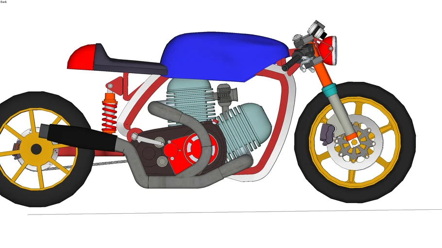 Cafe Racer | 3D Warehouse