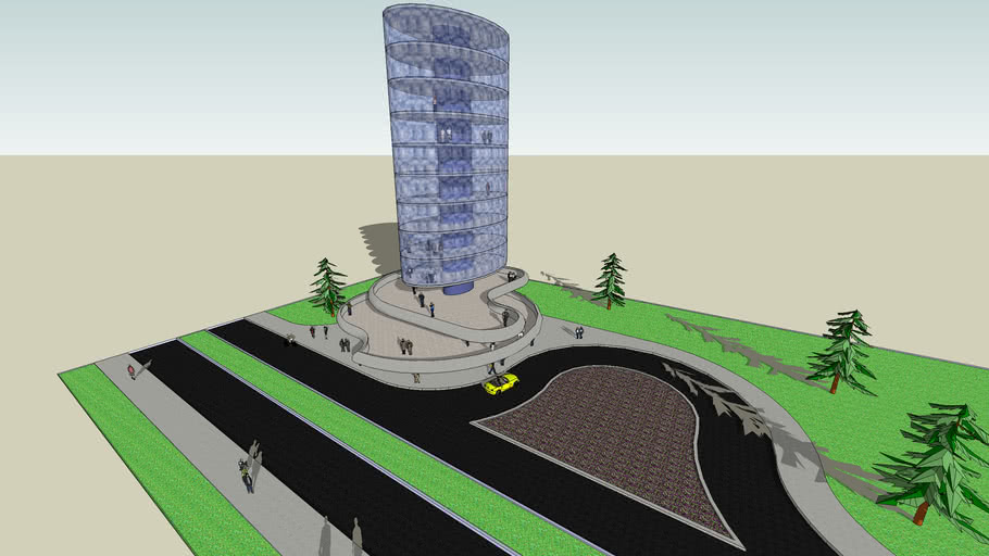 Organic Building | 3D Warehouse