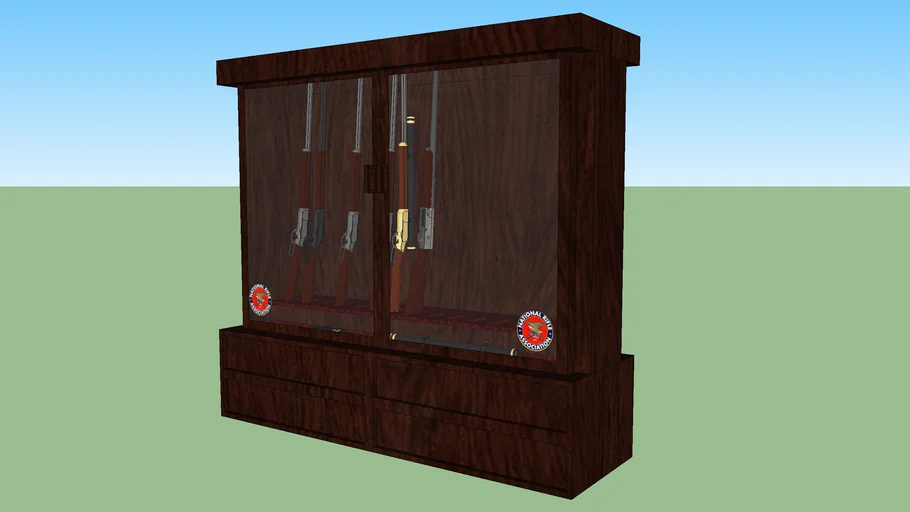 gun cabinet | 3D Warehouse