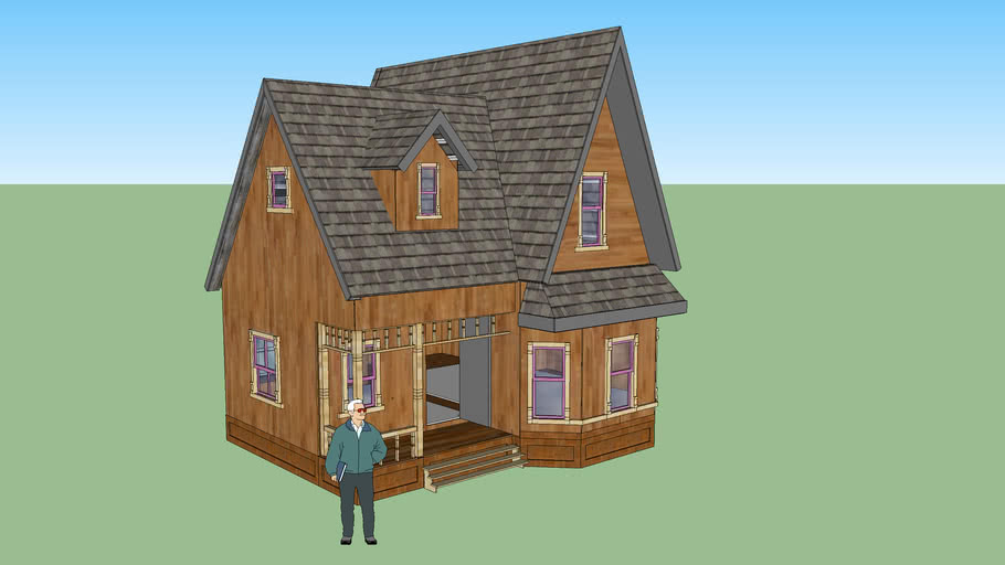 carl is house from up movie | 3D Warehouse