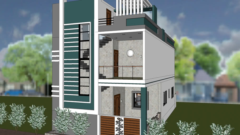 EXTERIOR ELEVATION | 3D Warehouse