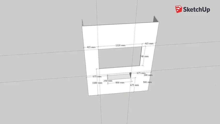 1&2 screen display | 3D Warehouse