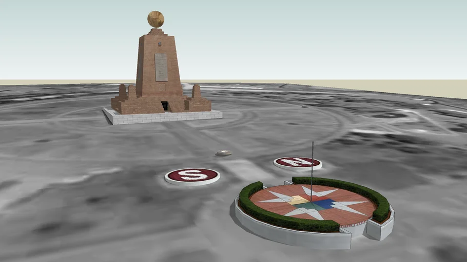 Mitad del Mundo (Middle of the World) | 3D Warehouse