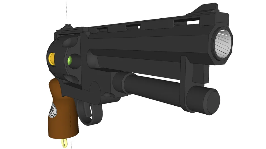 Hellboy Samaritan Gun | 3D Warehouse