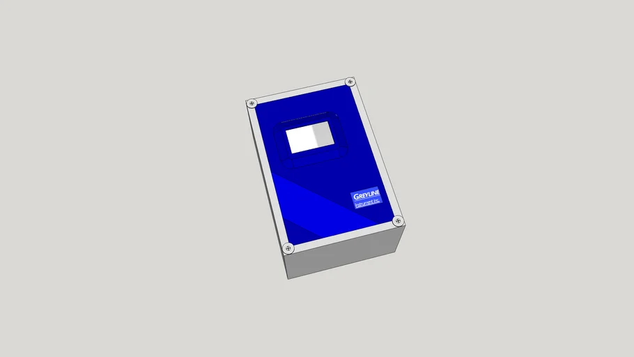 Flow Meter Control Unit | 3D Warehouse