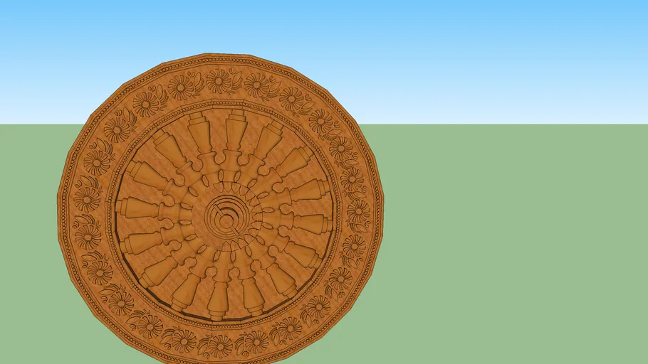 wood wheel | 3D Warehouse