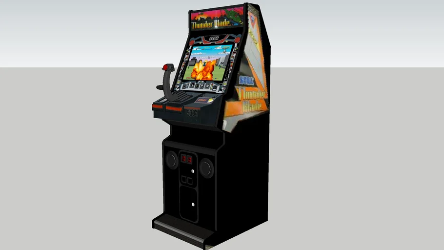Thunderblade arcade game | 3D Warehouse