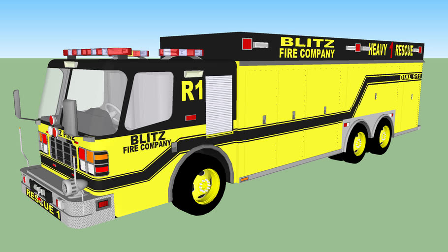 BLITZ FIRE COMPANY RESCUE 1 | 3D Warehouse