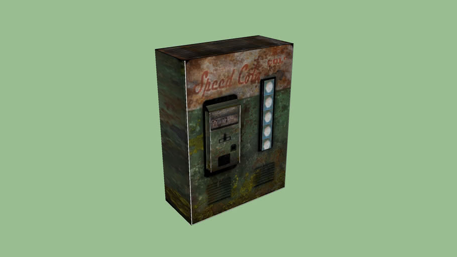 Call Of Duty Speed Cola machine | 3D Warehouse