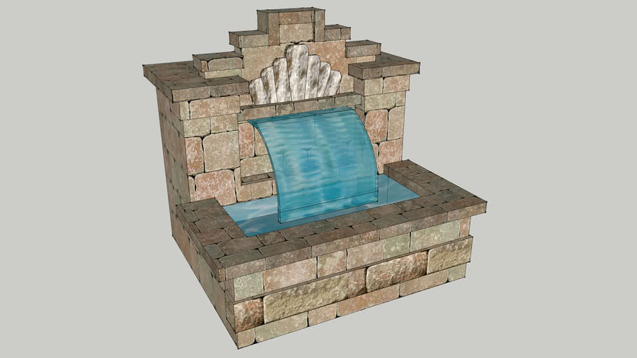 waterfall | 3D Warehouse