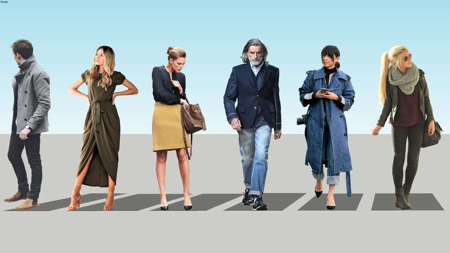 2D People | 3D Warehouse