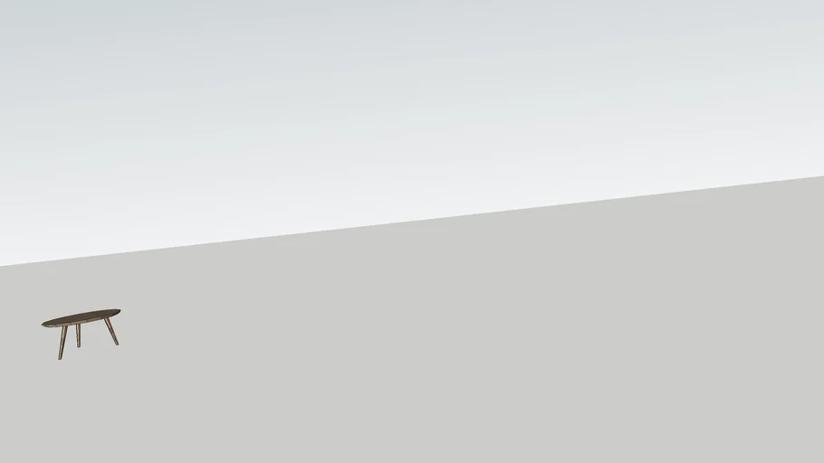 modern wood side table | 3D Warehouse