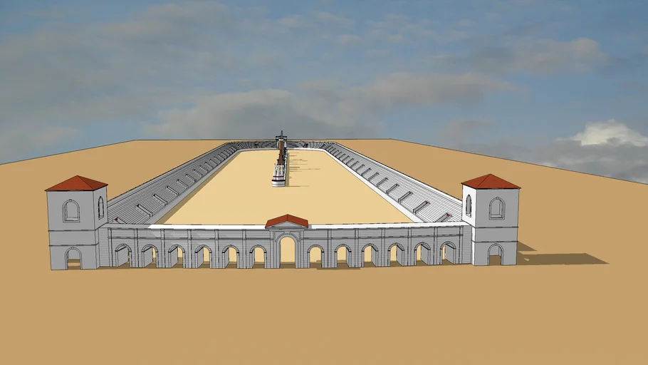 Circus Romano de Arelate - Arles - França (Roman Circus of Arelate ...