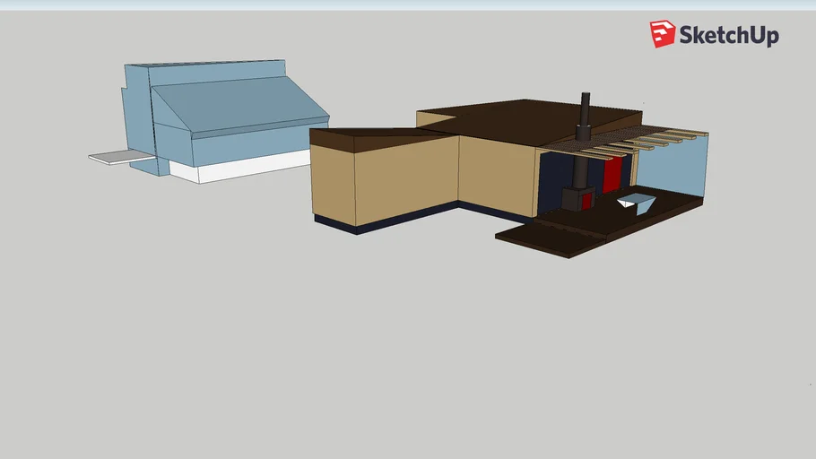 Modern Cabin | 3D Warehouse