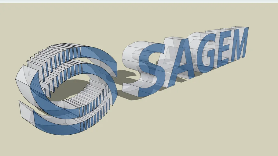 Logo SAGEM NG | 3D Warehouse