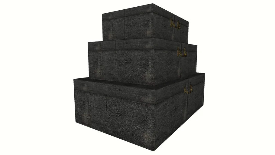 DECORATIVE BOXES SHAGREEN | 3D Warehouse