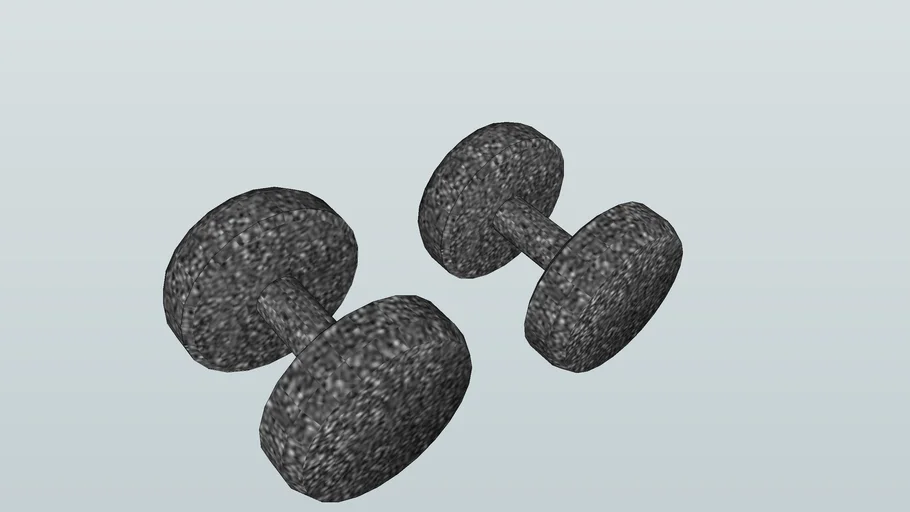 Pair of Dumbells | 3D Warehouse