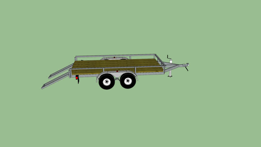 utility trailer | 3D Warehouse