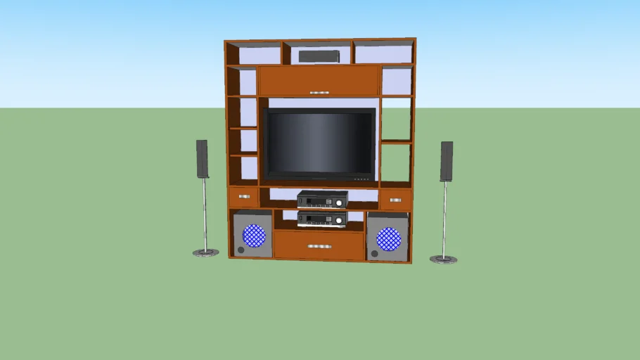 Mueble Television | 3D Warehouse