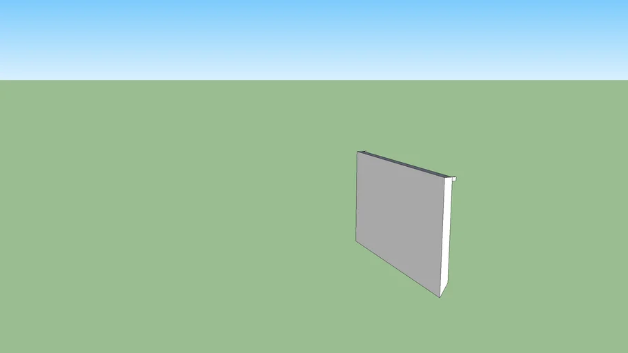 Trench box side #1 | 3D Warehouse