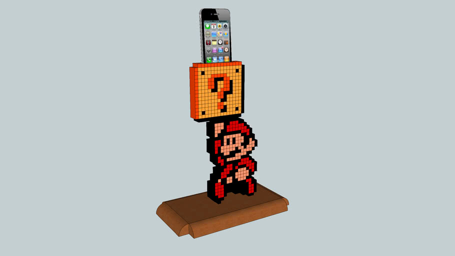Mario IPhone Holder | 3D Warehouse