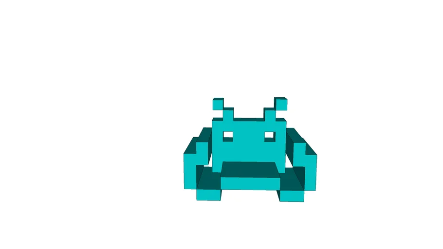 cadeira Space Invaders | 3D Warehouse