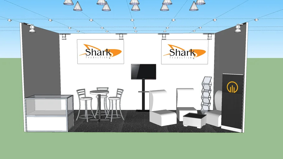 STAND 6X3 U | 3D Warehouse