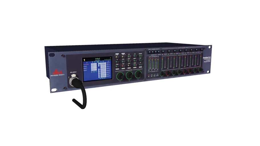 PROCESSADOR Dbx DriveRack 4800 | 3D Warehouse