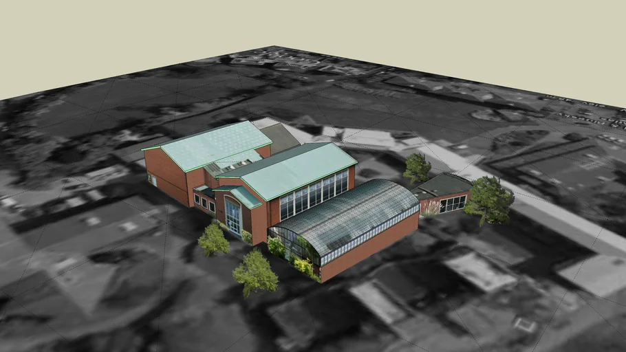 Sports Centre, University of Exeter (St Lukes Campus) | 3D Warehouse