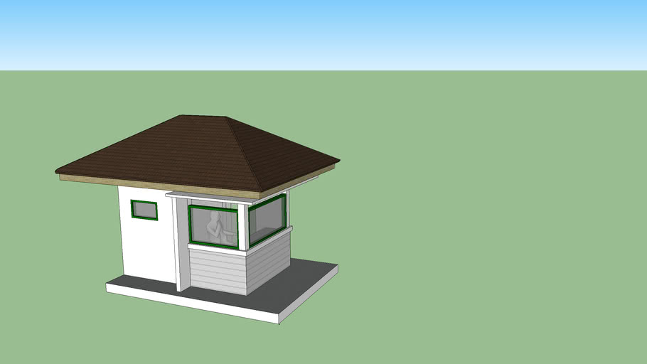 Pos Jaga | 3D Warehouse