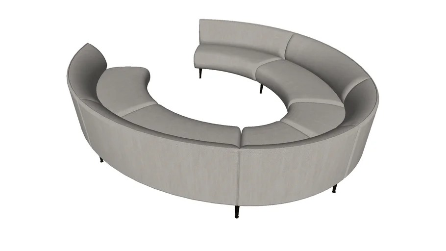 Ekko, Config 22, Modular Sofa System by Icons of Denmark | 3D Warehouse