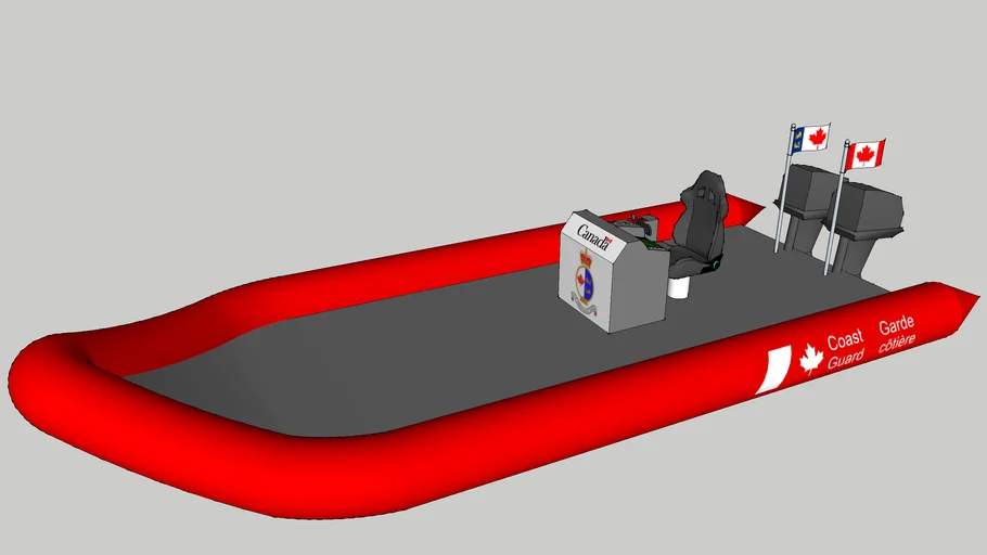 Canadian Coast Guard Raft | 3D Warehouse
