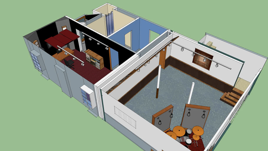 Dubbing Mixing Studio | 3D Warehouse