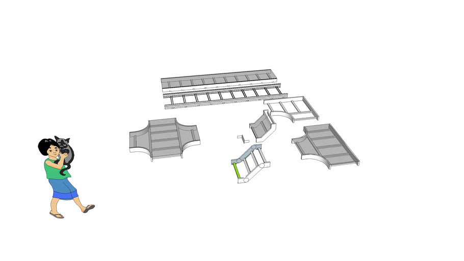 Cable Ladder Electrical | 3D Warehouse